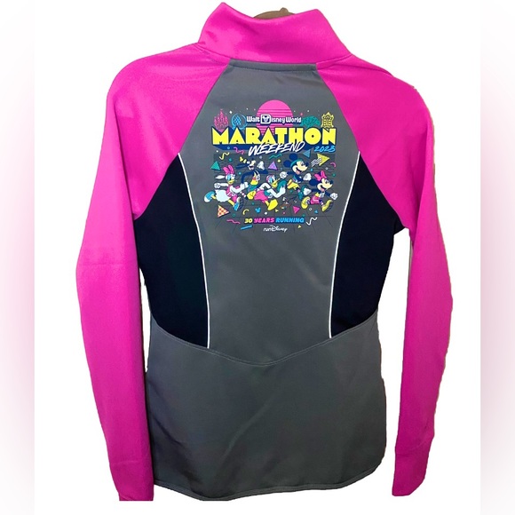 Disney | Jackets & Coats | New Exclusive Wdw Rundisney Pink Full Zip ...